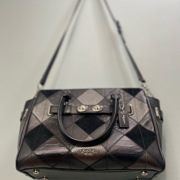 Coach | Bags | Coach Swagger Patchwork Satchel | Poshmark